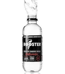 Amazon.com : Rooster Energy Drinks Natural Booster 15 pack Watermelon ...