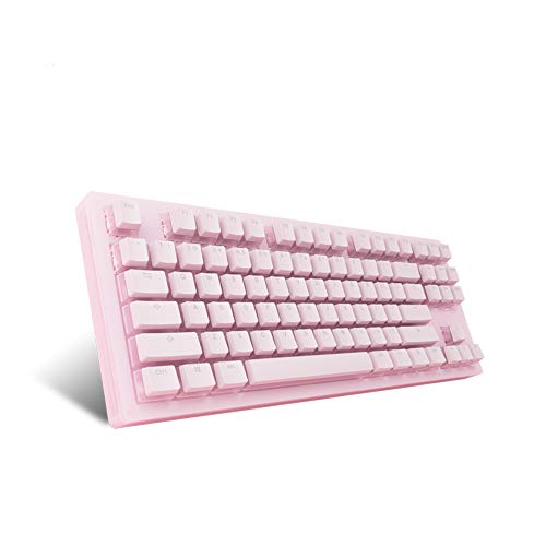EPOMAKER AKKO Sakura 87 Keys RGB Wired Mechanical Keyboard with Acrylic ...