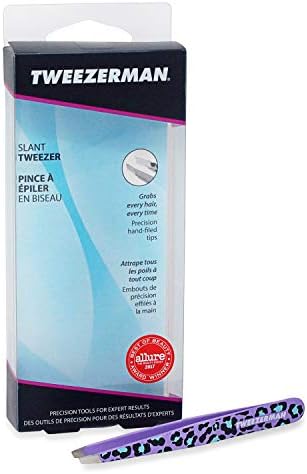 Tweezerman Stainless Steel Slant Leopard Print Tweezer price in UAE ...