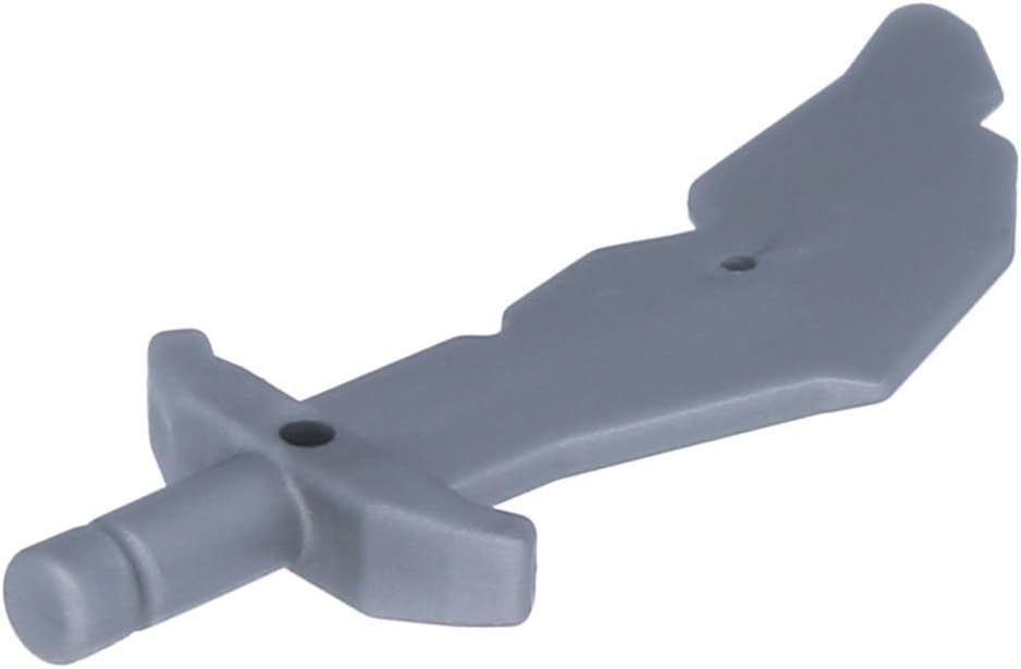 LEGO 5x 60752 Sword/Scimitar | Flat Silver – BigaMart