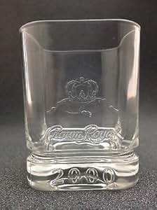 Amazon.com | Crown Royal 2000 Millenium Square Glass: Shot Glasses ...