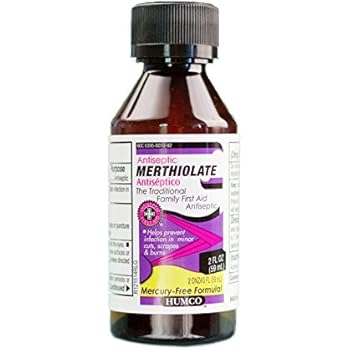 Amazon.com : Germa Mercuro-chrome Mercury Free First Aid Antiseptic 1 ...