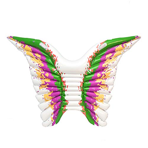 Inflatable Angel Wings Pool Float Butterfly Swimming Party Summer Fun ...