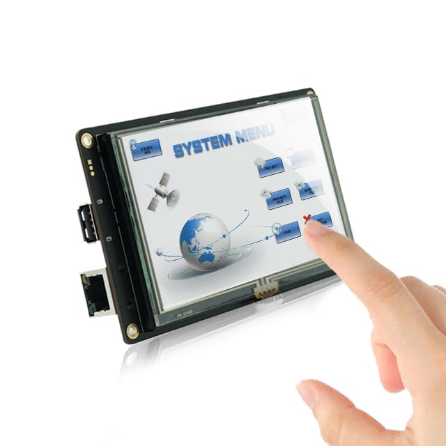 Mua 4.3 Smart HMI TFT LCD Touch Screen Module + GUI Designer | 1GHz CPU ...