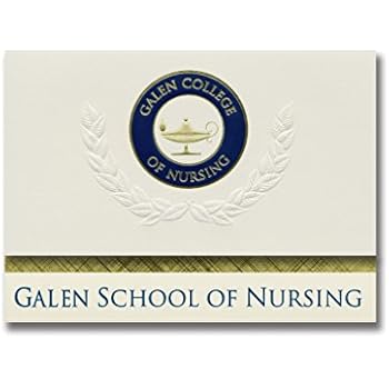 Amazon.com : Signature Announcements Galen College of Nursing ...