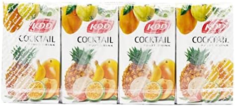 Kdd Long Life Cocktail Fruit Juice, 6 X 180 ml - Pack of 1 price in ...