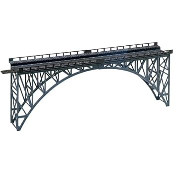 Amazon.com: Faller 222581 Deck STL Arch Bridge N Scale Building Kit, 16 ...
