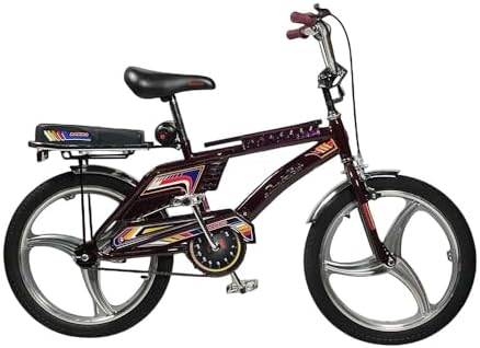 ALBADER Rambo Freestyle Bike Wide Wheels, 20-Inch Rambo Bicycle ...