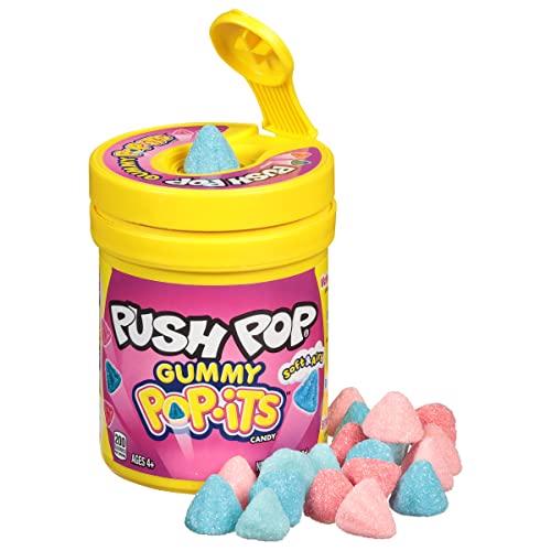 Push Pop Pop-Its Gummy Candy - 8 Count Gummy Candy With Fun, Portable ...