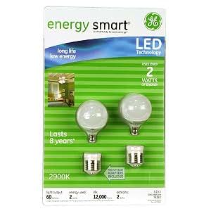 GE Small Base LED Light Bulbs - Led Household Light Bulbs - Amazon.com