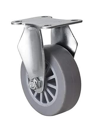 4PCS EDL 2.5 Inch Mini Small Casters Wheels 30Kg TPE TPR Wheels Castors ...