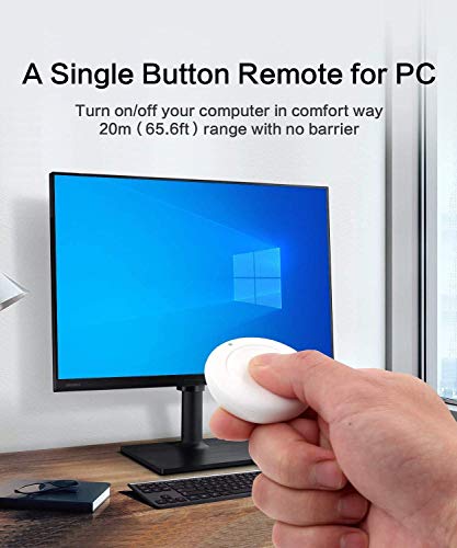 DKE Wireless Remote Control Computer Power Switch RF External PC Power ...