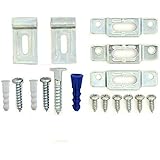 T-Lock security hangers locking hardware set for (25) wood or aluminum ...