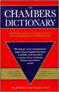 The Chambers Dictionary: Schwarz, C. M.: 9780550102553: Amazon.com: Books