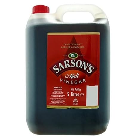 Sarsons Malt Vinegar 1X5LTR: Amazon.co.uk: Kitchen & Home