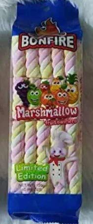 BONFIRE MARSHMALLOW Fruit Marshmello Chocolate (120 g): Amazon.in ...