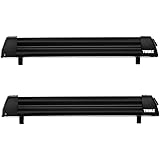 Amazon.com : Thule 91724 Universal Flat Top 4 Pair Ski and Snowboard ...