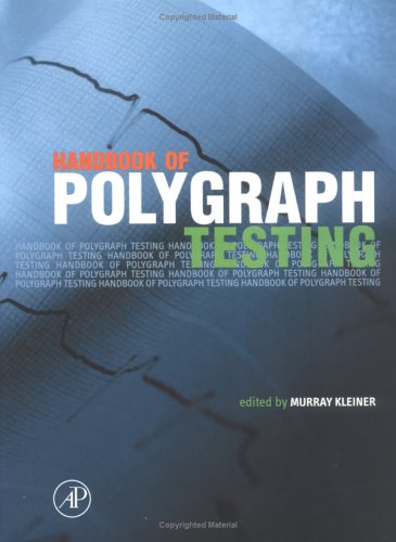Handbook of Polygraph Testing: Kleiner, Murray: 9780124137400: Amazon ...