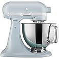 Amazon.com: KitchenAid RRK150MB 5 Qt. Artisan Series - Misty Blue ...