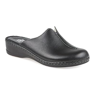 Fly Flot Leather Clog 300 597: Amazon.co.uk: Shoes & Bags