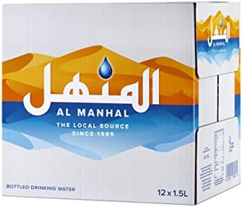 سعر Al Manhal Bottled Still Drinking Water - 12 x 1.5 Ltr, Clear فى ...