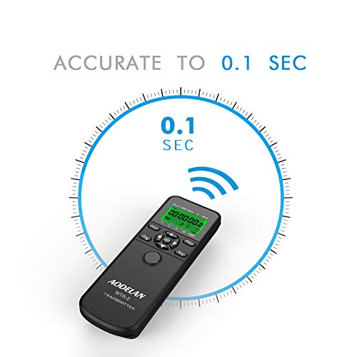 AODELAN Camera Wireless Shutter Release Timer Remote Control for Canon EOS R, ROS RP, EOS RA, R6 ...