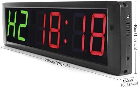 Jhering Interval Gym Timer Stopwatch 4″ 6 digits Led Programmable ...