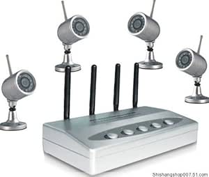 Amazon.com : 2.4GHz Wireless 4-Channel Standalone Network Home Digital ...