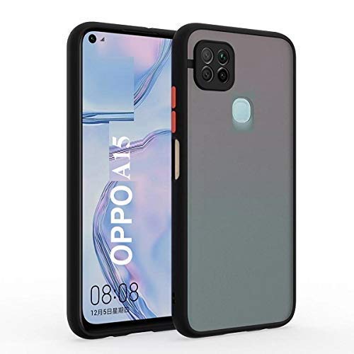 SONTY Cover for Oppo A15 Back Cover Smoke Translucent Shock Proof ...