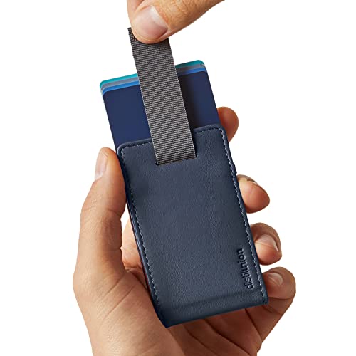 Distil Union Wally Micro - Premium Leather Minimalist Slim Wallet and ...