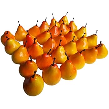 Amazon.com: Zzooi Artificial Pear Pear Tree Branches (3PCS in Total ...