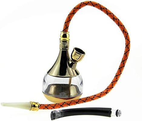 Golden hookah pipe - Portable kettle price in UAE | Amazon UAE | kanbkam