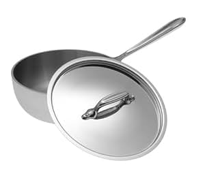 Amazon.com: All-Clad Master Chef 2 2-Quart Saucier Pan: Kitchen & Dining