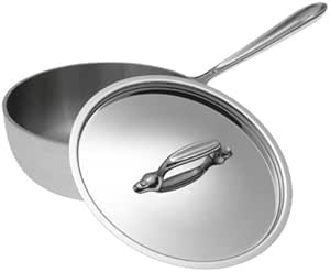 Amazon.com: All-Clad Master Chef 2 2-Quart Saucier Pan: Kitchen & Dining