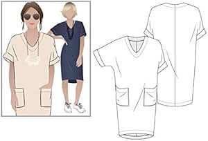 Amazon.com: Style Arc Sewing Pattern - Adeline Dress (Sizes 04-16 ...