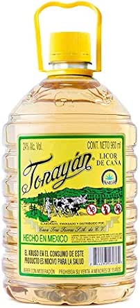 Licor De Caña Tonayan Amarillo 250 ml: Amazon.com.mx: Alimentos y Bebidas