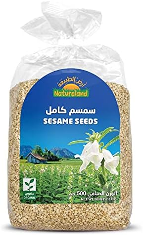 Natureland Whole Sesame Seeds, 500g - Pack of 1 price in Saudi Arabia ...