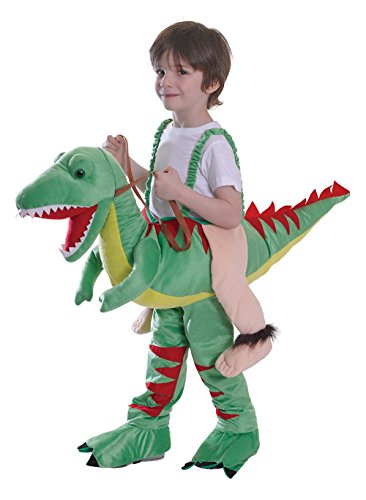 Riding A Dinosaur Costume – Kids Riding Dinosaur Costumes For Halloween ...
