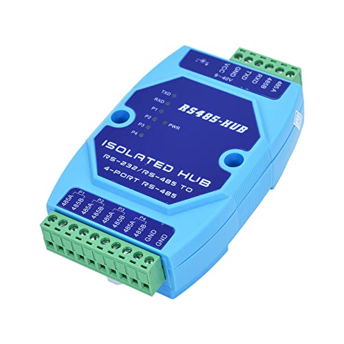 ATNEDCVH RS232 RS485 to 4 Ports RS485 Repeater Optical Isolator ...