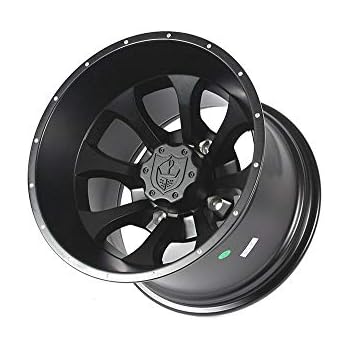 Amazon.com: Pro Armor CA1410KNBL 14" Knight UTV Wheel Rim, 14x10 Matte ...