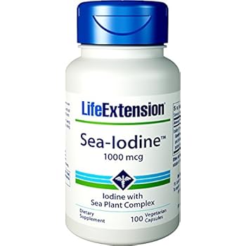 Amazon.com: Life Extension Sea-Iodine 1000 mcg Capsules, 100 Count ...
