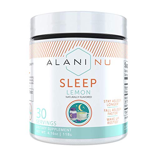 Alani Nu Sleep Support Supplement with Melatonin and Magnesium, 30 ...