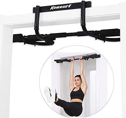 سعر Komsurf Pull up Bar for Doorway, Door Pullup Chin up Bar Home, Multifunctional Portable Dip ...