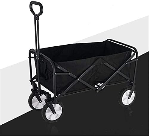 Beach Trolley Folding Multifunctioneel Wide Four-Wheeled Push Colorful ...