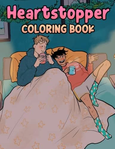 Heartstopper Coloring Book: An Adorable Coloring Pages With Cute ...
