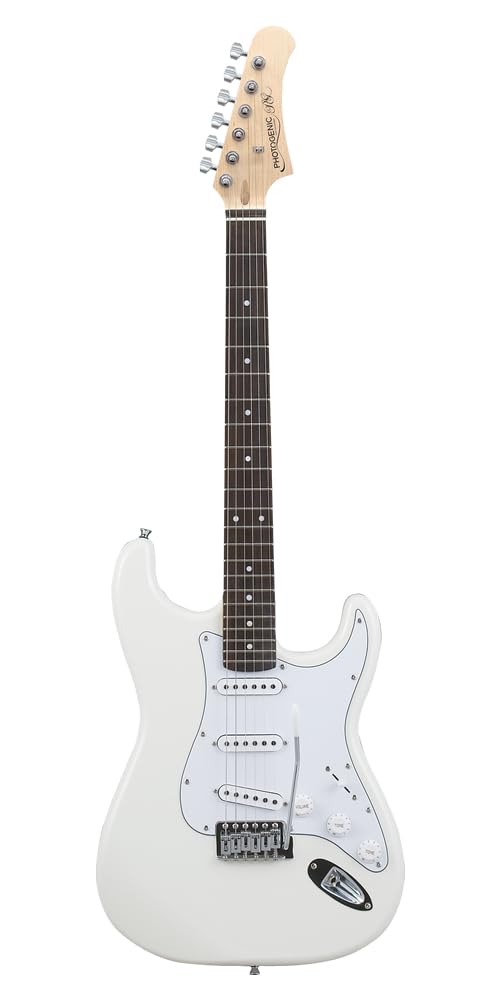 Mua PhotoGenic ST-180 Electric Guitar Stratocaster Type trên Amazon ...