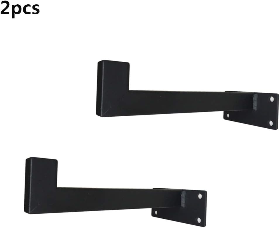 Supports pour Tablettes Noirs,Étagère Murale Plateau,Supports de ...