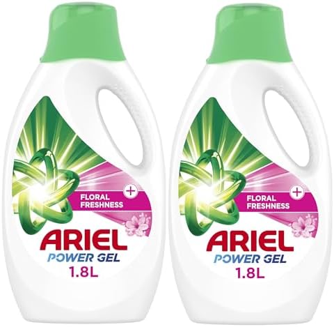 Ariel Automatic Liquid Gel with a Touch of floral Freshness 1.8L (Pack ...