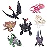 Max Fun 7 Pcs HTTYD Dragon Action Figures Night Fury Toothless Kids ...