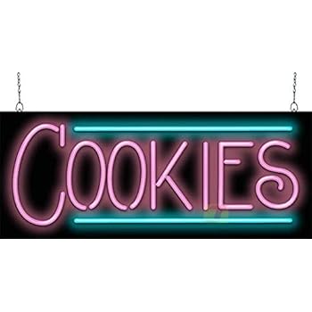 Fresh Baked Cookies Neon Sign - Picture Lights - Amazon.com